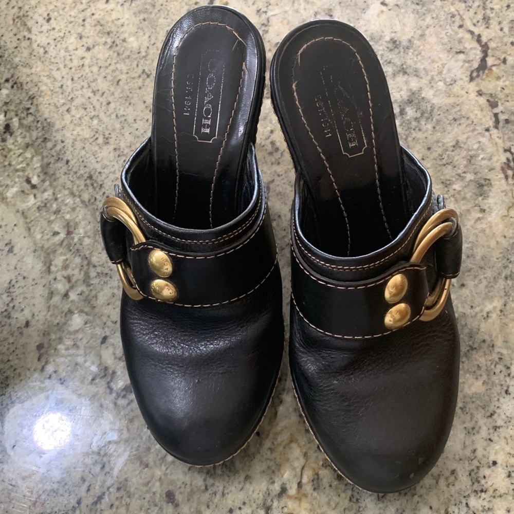 Coach High Heel Clogs/Mules - Gem